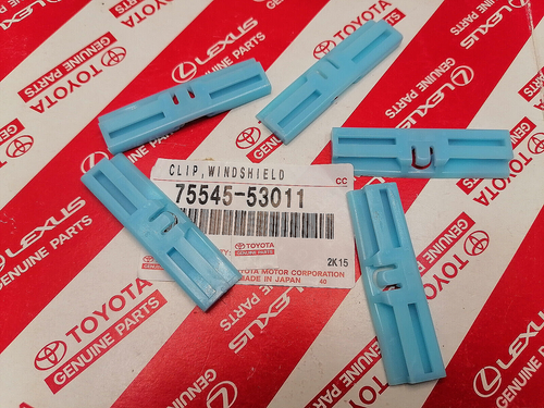 7554553011 MOULURE DE PARE-BRISE X5 CLIPS ORIGINE Lexus GX460 IS F ...
