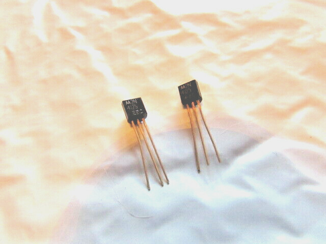 2N4125 Genuine Motorola Hi-Quality Gold Lead Transistors (Quantity 2 ...