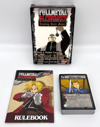 Fullmetal Alchemist Trading Card Game Deck 4 Father Cornello Premier ...
