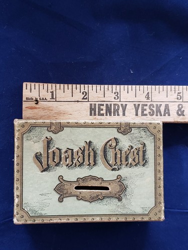 Joash Chest Cardboard Paper Bank 1934 Religious Church | eBay