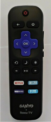 NEW SANYO REMOTE 06-518W21-SA01XS ROKU TV FW50R79FC | eBay