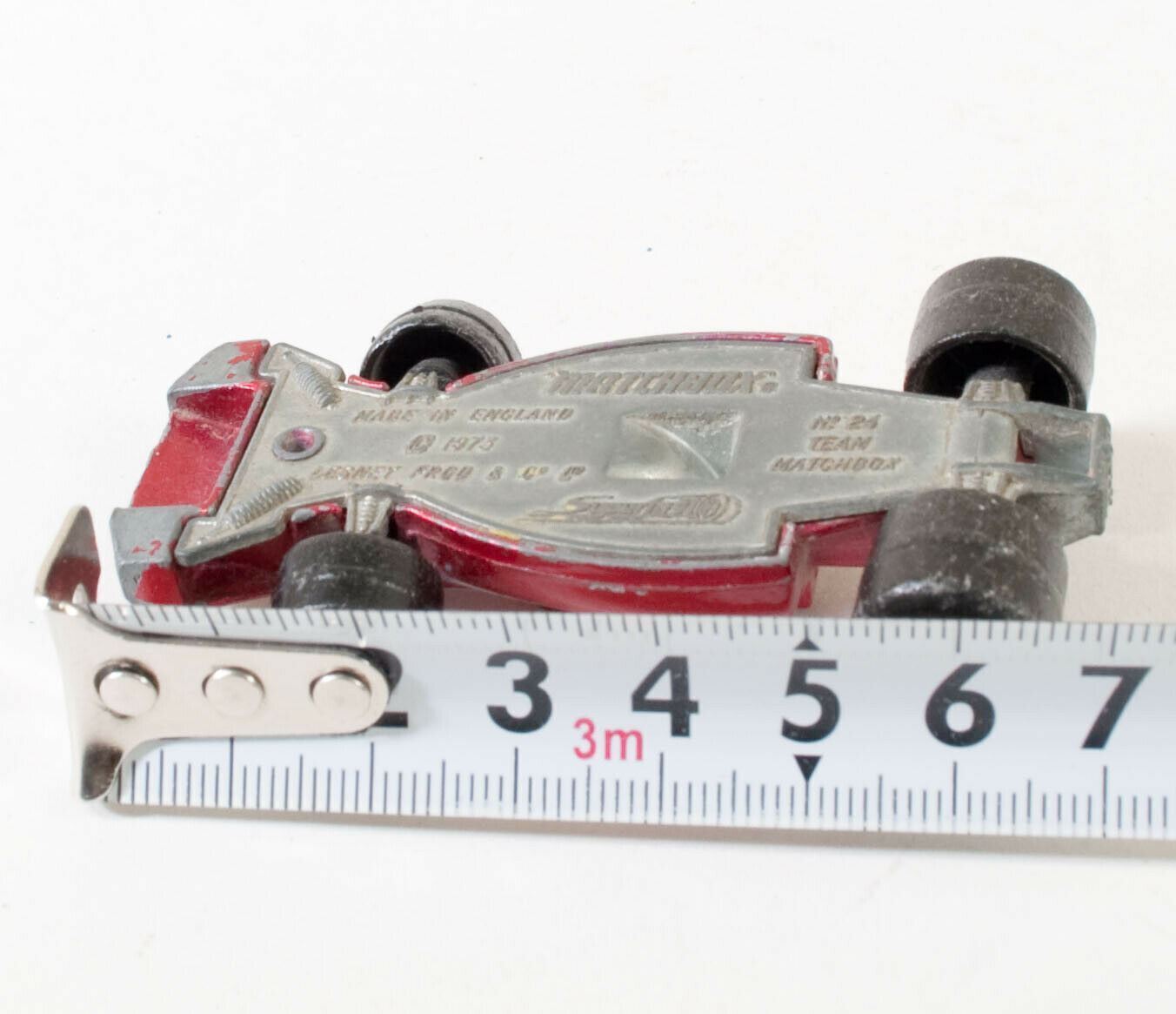 Matchbox SuperFast 24 Racing Car F1 Vintage Toy car Diecast Metal K635 ...