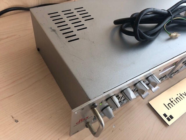 DBX 566 Dual Stereo Analog Vacuum Tube Compressor Rackmount Contour ...