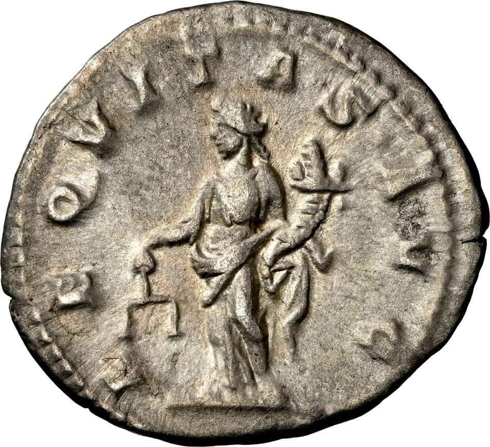 Roman Empire - Macrinus - AD 217-218 - Silver Denarius - NGC XF - RIC:53 | eBay