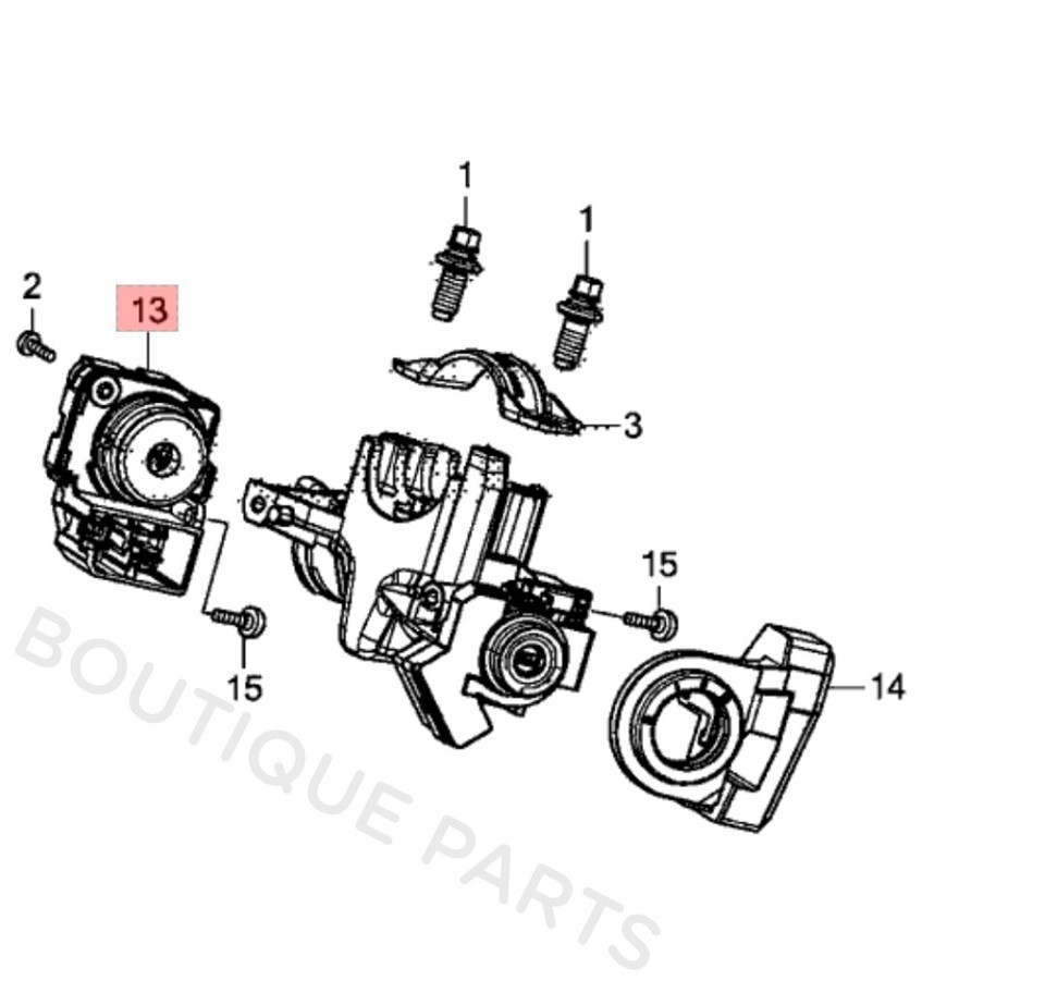 OEM Genuine for Honda Ignition Switch 35130-TR0-A01 Steering Accord CR ...