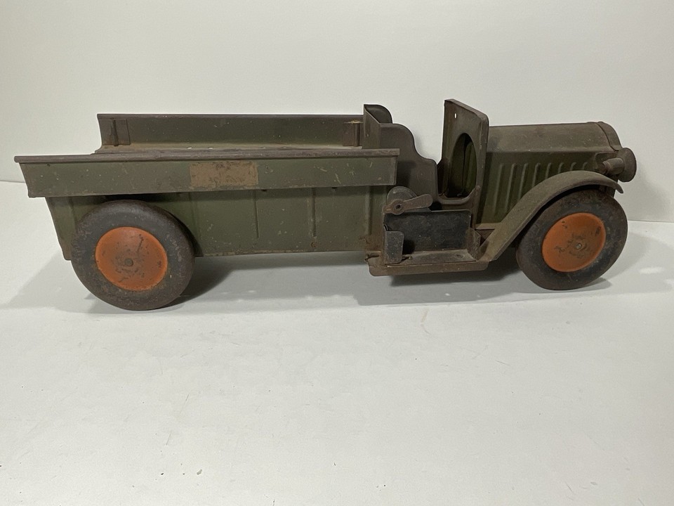 1950s Vintage Structo Army Truck , It Is In Good Shape For It’s Age | eBay