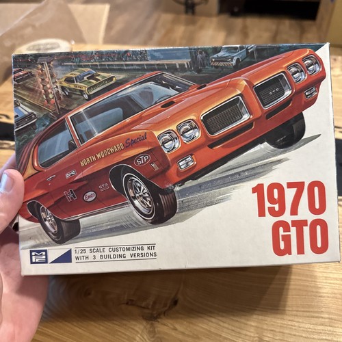 AMT 1/25 built up 1970 Pontiac GTO with original box Unassembled ...