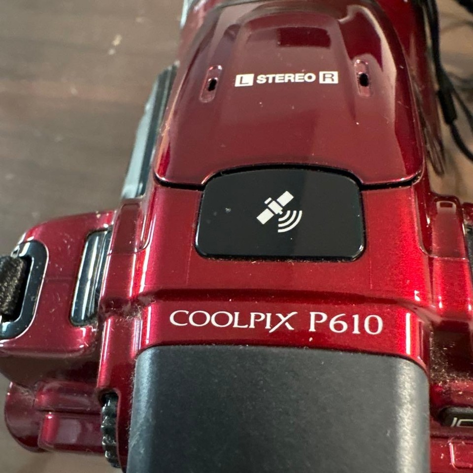 Nikon Coolpix P610 Red Digital Camera with Charger Excellent Zoom ...