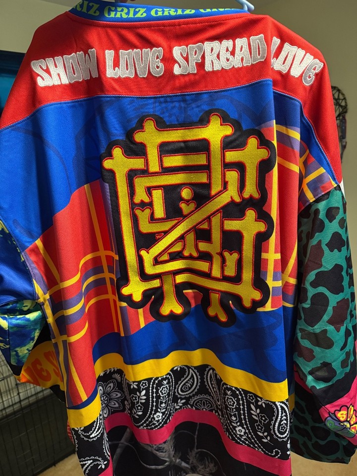 Griz patchwork jersey size XXXL / Seven Stars Festival | eBay