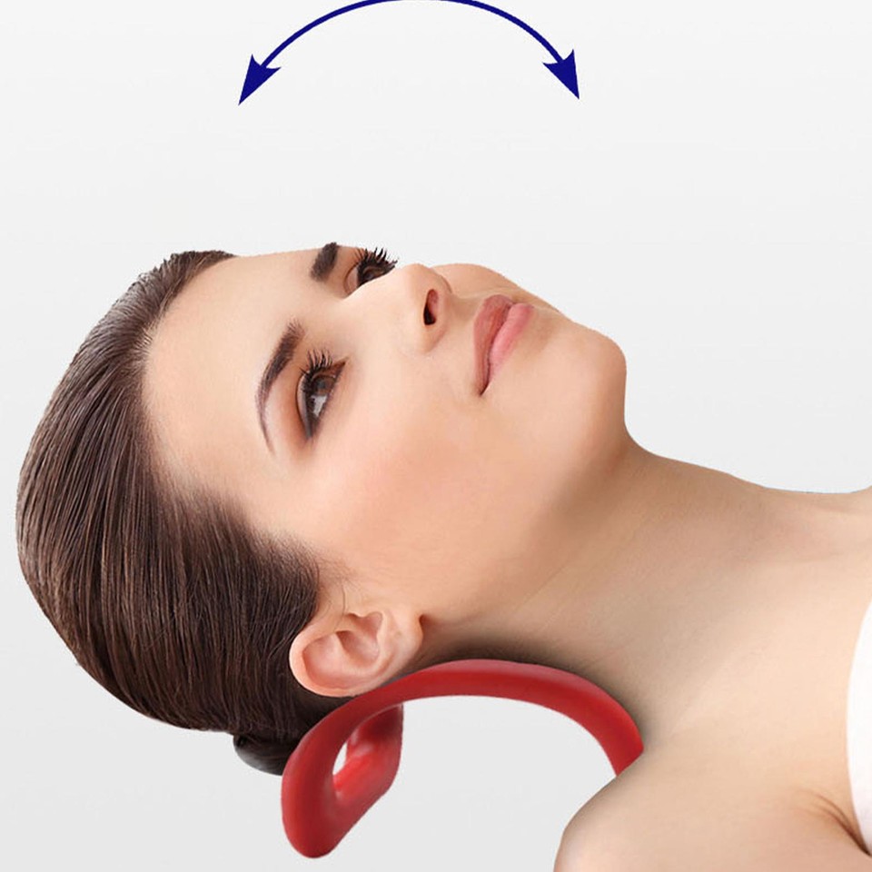 Antiarch cervical vertebra corrector Neck Stretcher Pillow for Muscle ...
