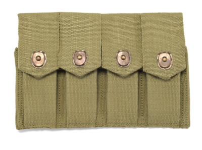 US WW2 Rigger Made M1911 .45 4 cell Magazine Pouch Marked JT&L 1943 | eBay