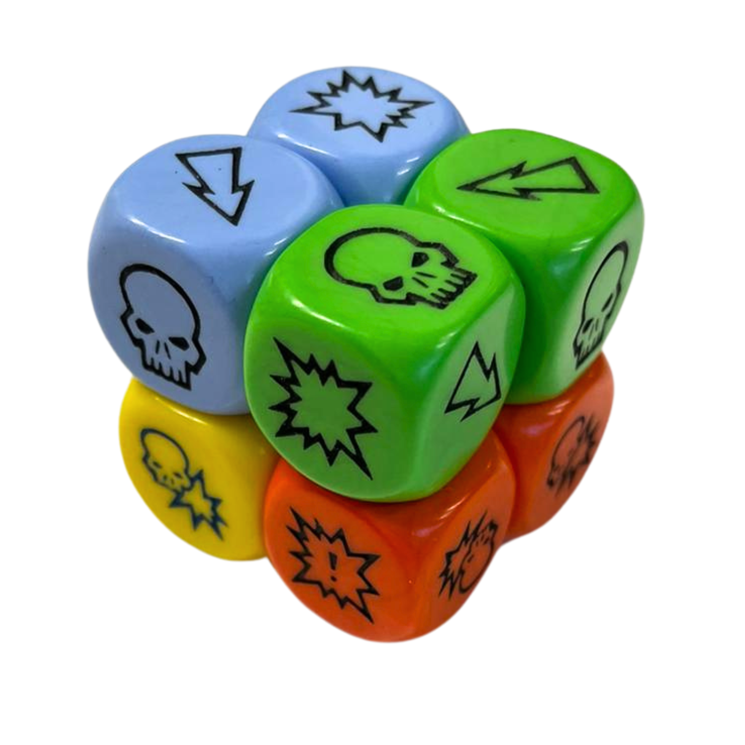 Blood Bowl Dice Sets - Block dice, NAF dice - Multiple Colours | eBay
