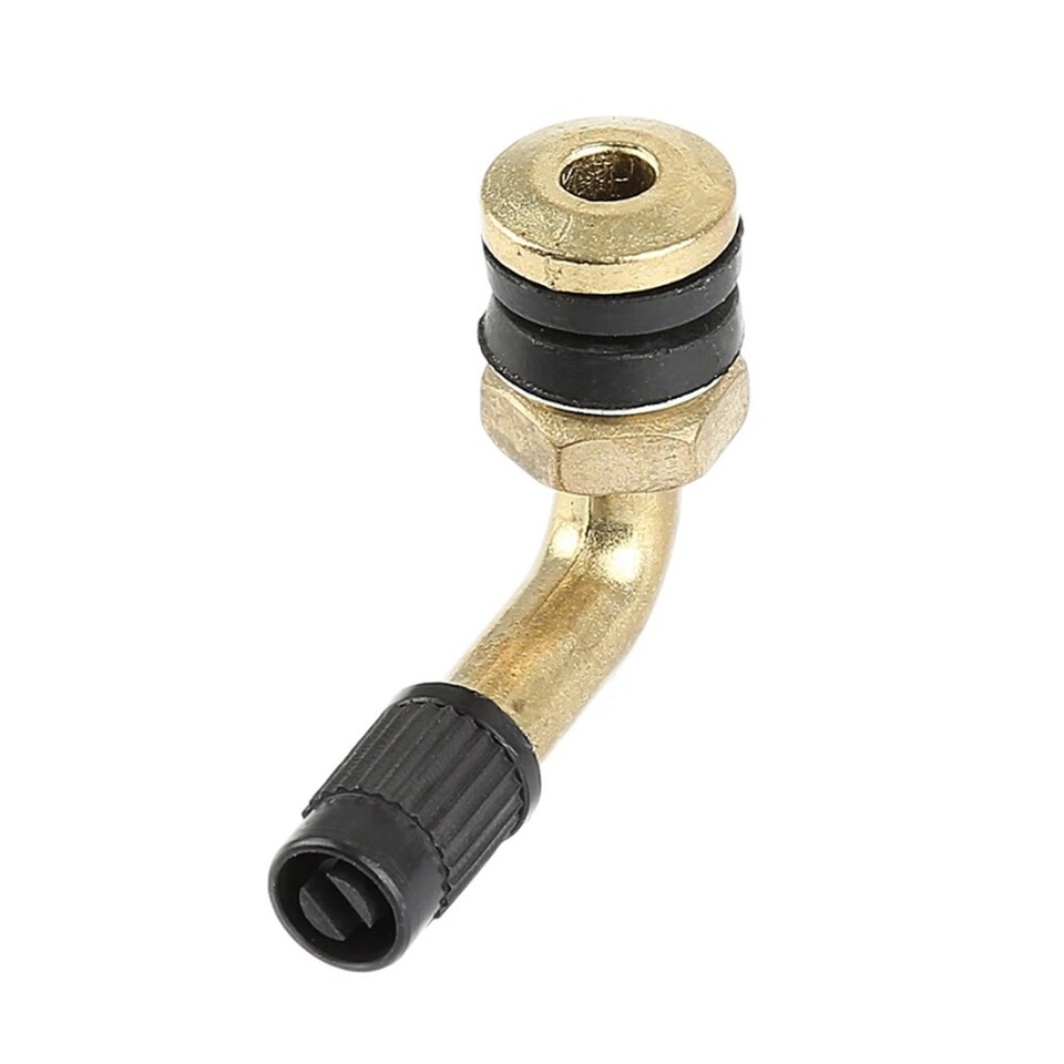 2pcs 90 Degree Brass Angled Valve Stem for Motorcycle GL1800/GL1500 ...