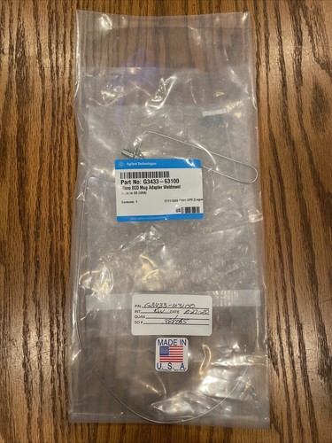 7890 GC micro ECD make-up gas adapter (Model# G3433-63100) | eBay