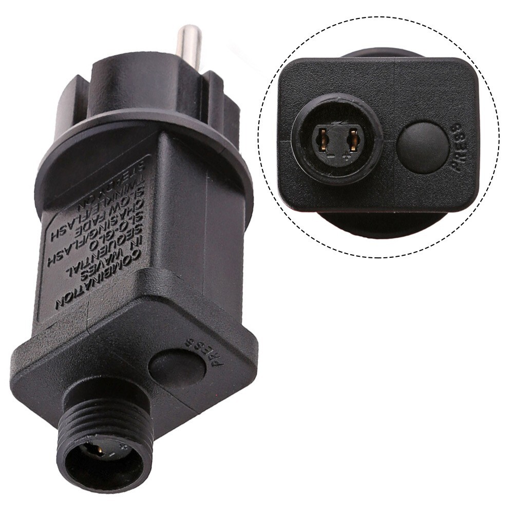 Curtain Light Transformer String Lights with Auto Glow and Timer ...