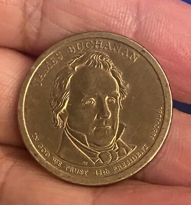 RARE Antique James Buchanan $1 Dollar Coin 1857-1861 - 2010 P - 15th ...