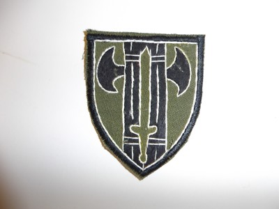 e1786 US Army Vietnam 18th MP Military Police Brigade white highligh ...