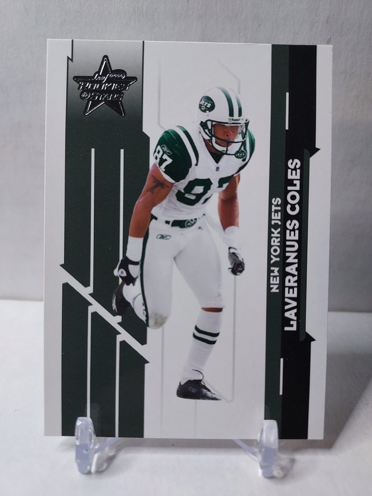 2006 Leaf Rookies & Stars Football #74 Laveranues Coles New York Jets ...