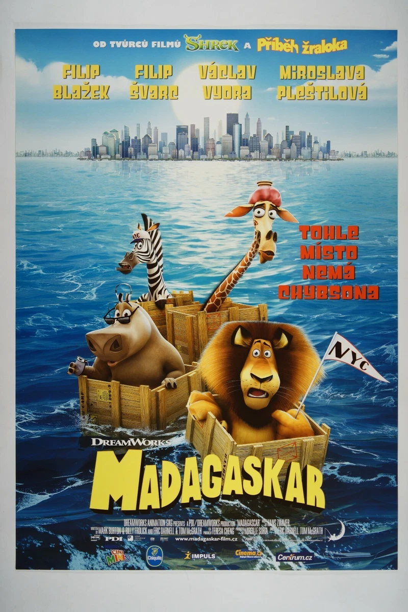 Madagascar 1 Poster