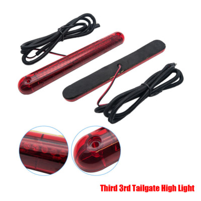 1 Set Third 3rd Tailgate High Level Rear 24 LED Brake Stop Light Red ...