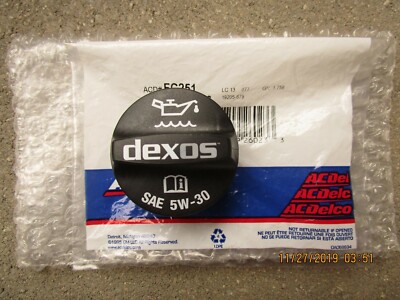 GM GMC BUICK CHEVY 12662196 ACDELCO FC-251 ENGINE OIL FILLER FLUID CAP ...