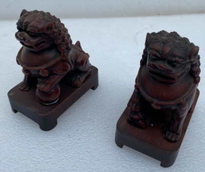 Foo Dogs - Chinese Red Foo Dogs