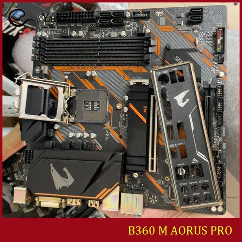 FOR GIGABYTE B360 M AORUS PRO DDR4*4 64GB LGA1151 Micro ATX Motherboard ...