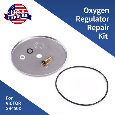 Victor SR450 Repair Kit 0790-0102 SR450D Oxygen Regulator Rebuild Parts ...