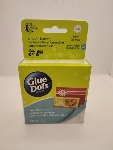 *Glue Dots Adhesive Ultra-thin Dots 300pc card & red envelope | eBay UK