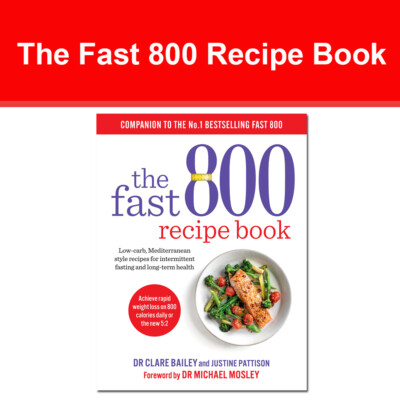 The Fast 800 Recipe Book Low-carb Mediterranean style recipes by Dr ...