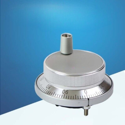Handwheel CNC Pulser 60mm 5/12V 4Pins Manual Pulse Generator Rotary ...