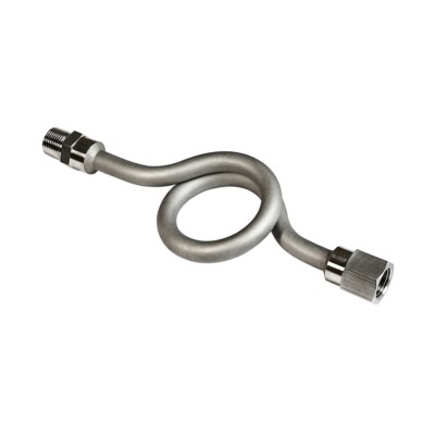 FITOK Gauge Syphon Tube Pigtail 1/2 Male NPT x 1/2 Female NPT 316 SS ...