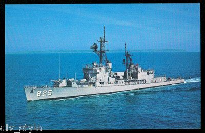 USS Carpenter DD-825 postcard US Navy anti-submarine warfare destroyer ...