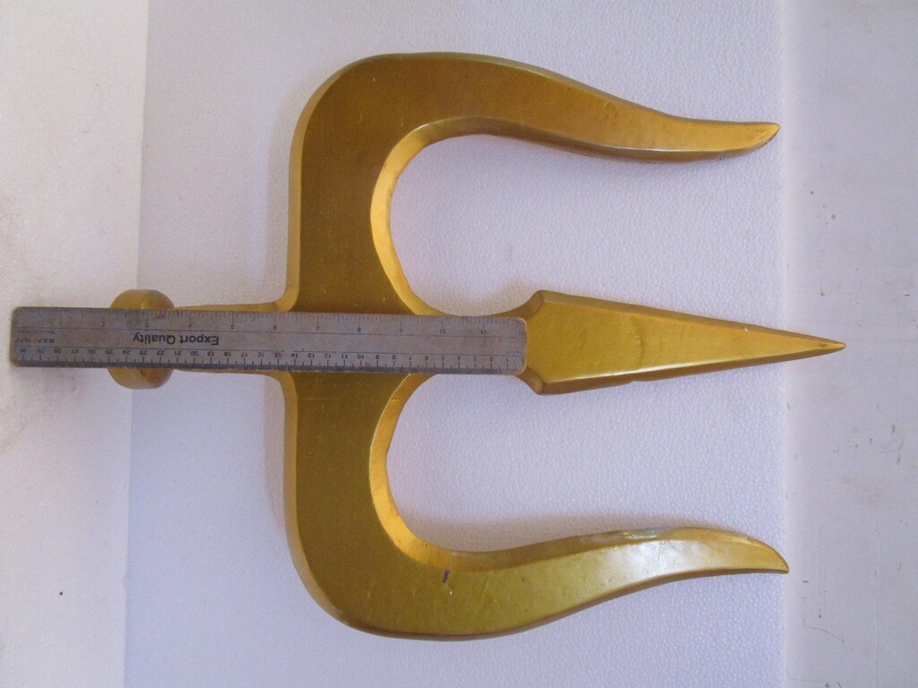 EXTRA LARGE - TRISHUL Trishula Trident of Hindu Lord Shiva - SHIV ...