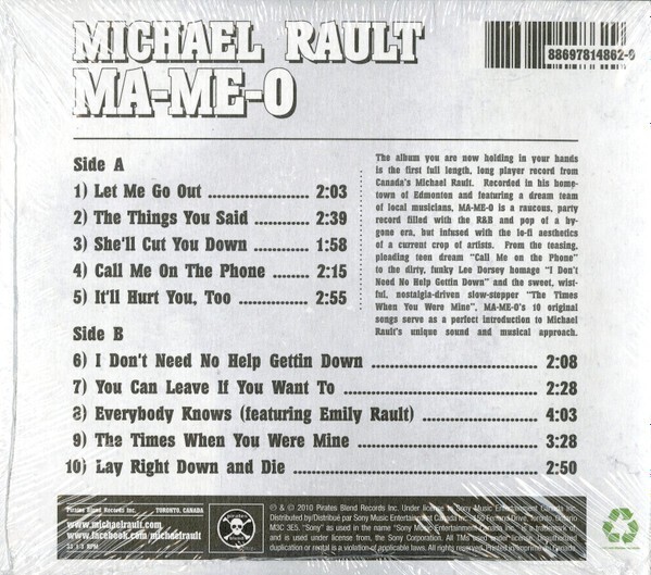 Michael Rault MA-ME-O CD Rare Out of Print MICHAEL RAULT Ma Me O CD | eBay