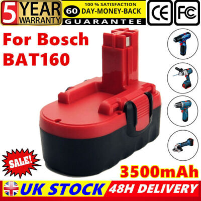 18V 4000mAh Ni-MH Battery for Bosch BAT025 BAT026 BAT160 BAT189 GSB GSR ...
