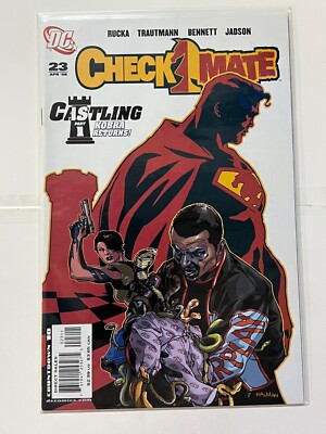 Checkmate #23 DC Comics 2008 Greg Rucka | Combined Shipping B&B | eBay