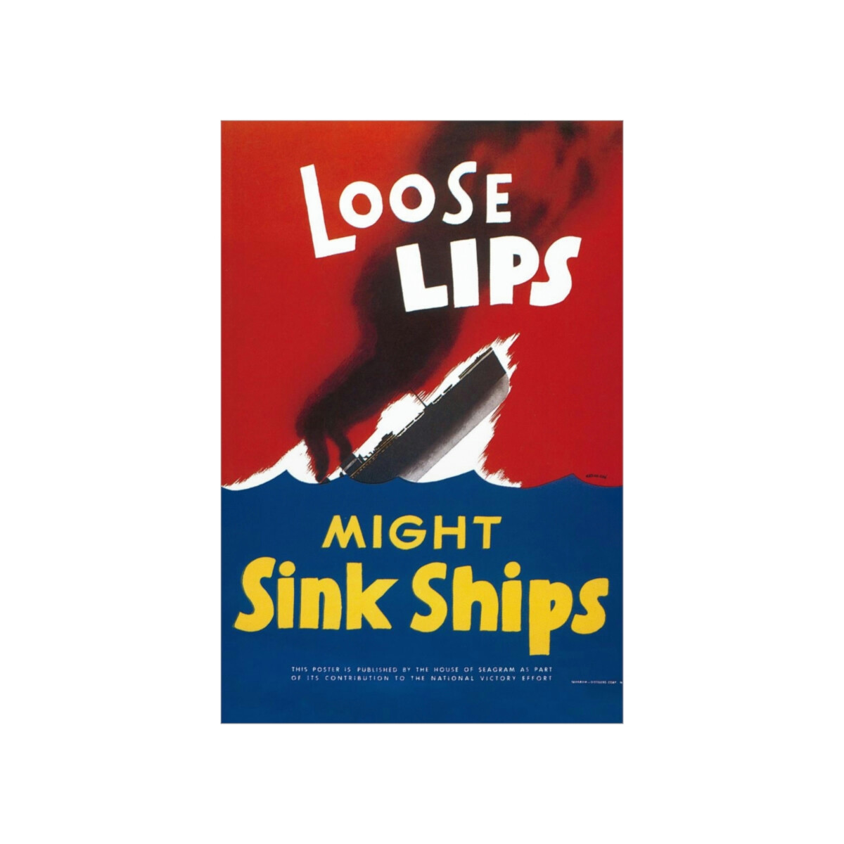 Us Propaganda Posters Loose Lips