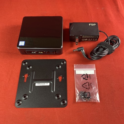 Intel NUC (NUC7i3BNK) 7th Gen Mini PC Windows 10 Pro W/Power Cord - No ...