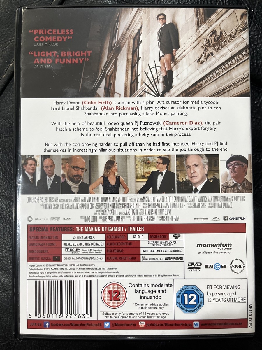 Gambit Cameron Diaz Quotes