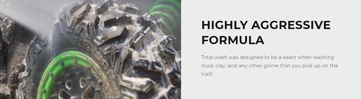 Total Wash Off-Road Cannon Kit WR Performance MX ATV UTV Soap Cleaner ...