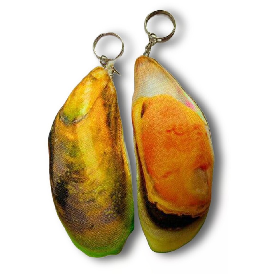 Realistic Mussel Keychain Keychains for men 3D Keychain Keychains for ...