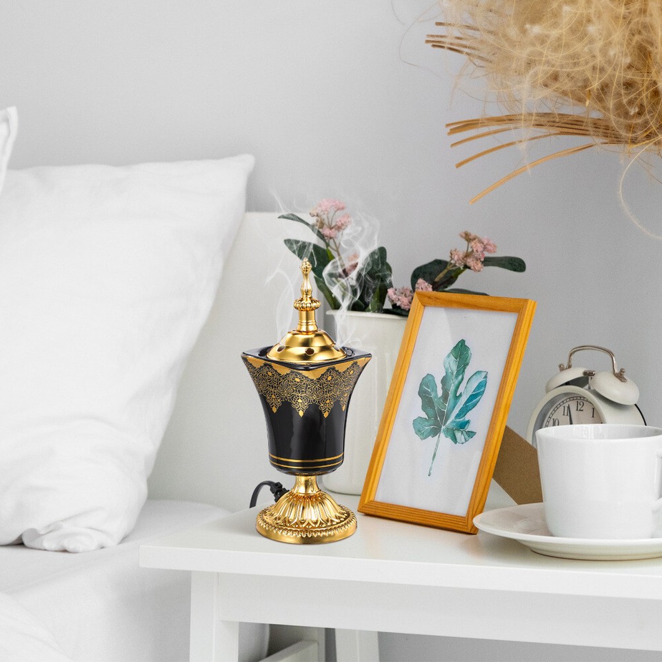 Incense Electric Burner Oud Charcoal Plug-in Peaceful Atmosphere Handle ...