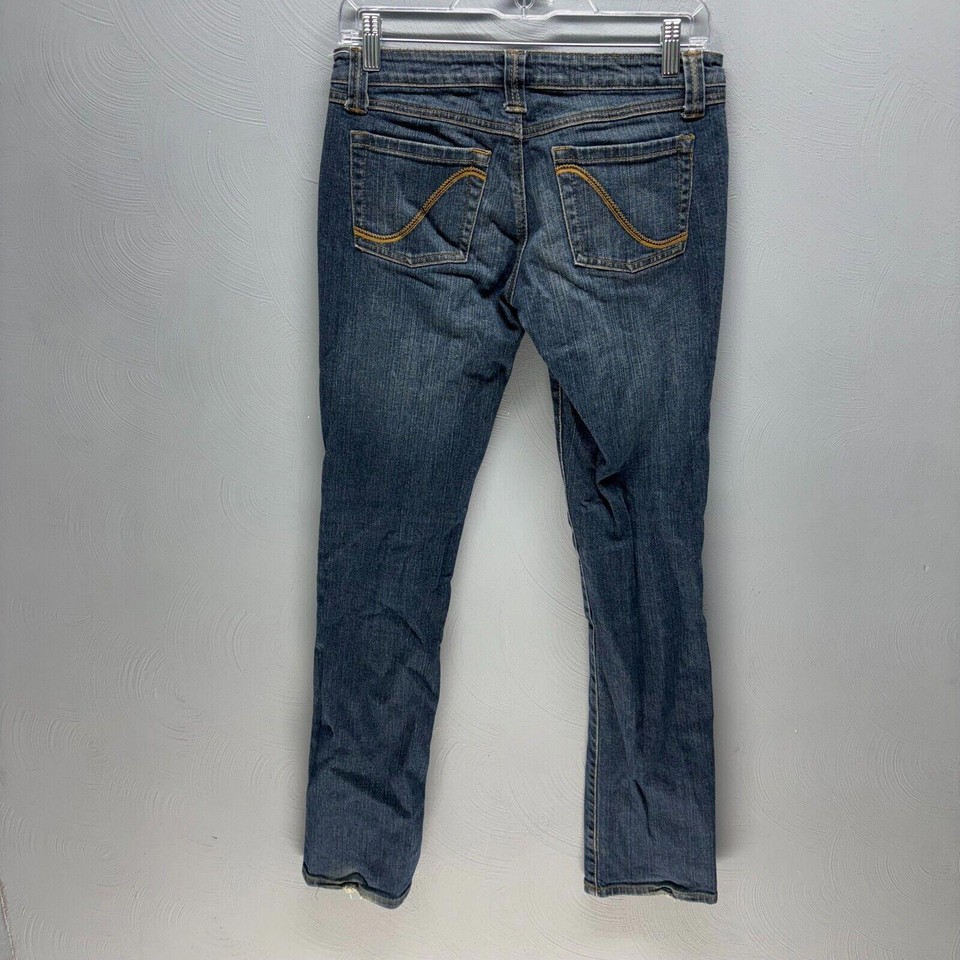 Blue Asphalt Straight Leg Low Rise Blue Jeans 29W 32L Size 7 R Juniors ...