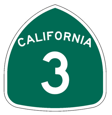 California State Route 3 Sticker Decal R998 Highway Sign Road Sign | eBay