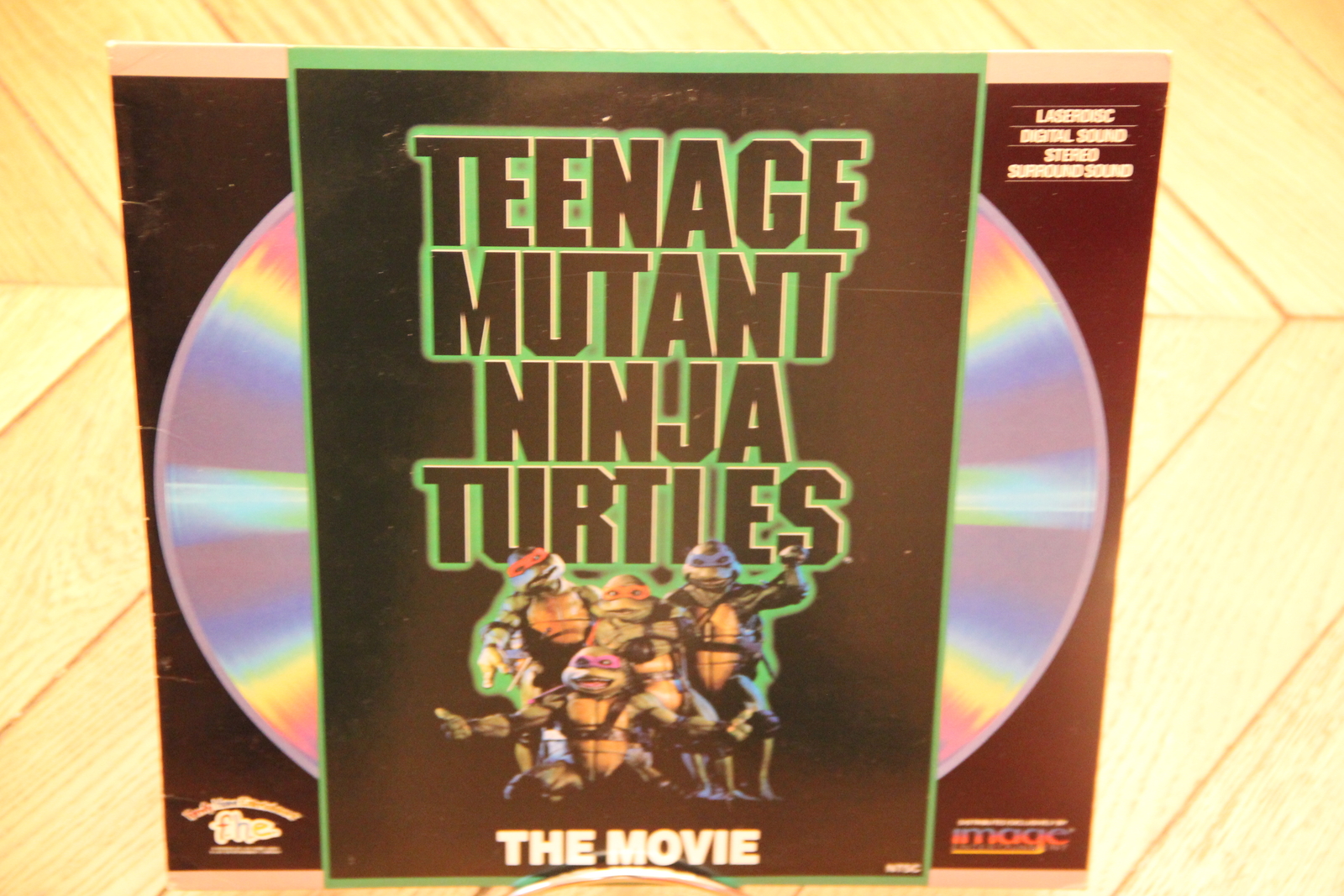 Teenage Mutant Ninja Turtles: Movie 1990 Laserdisc LD NTSC Family TMNT ...