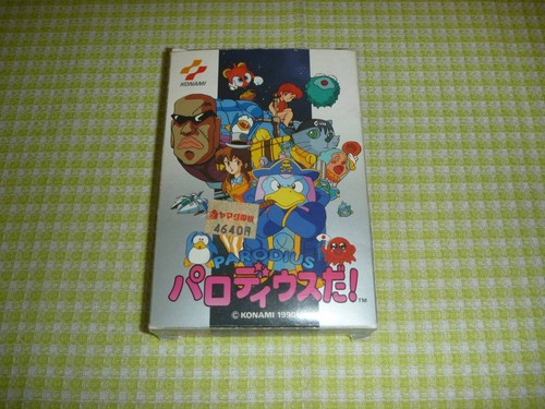 Used FC Parodius! Famicom Family Computer /w Box Manual Game Soft Japan ...