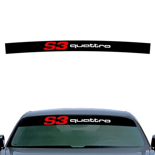 S3 Quattro front moon stripe stickers compatible with Audi S3 | eBay