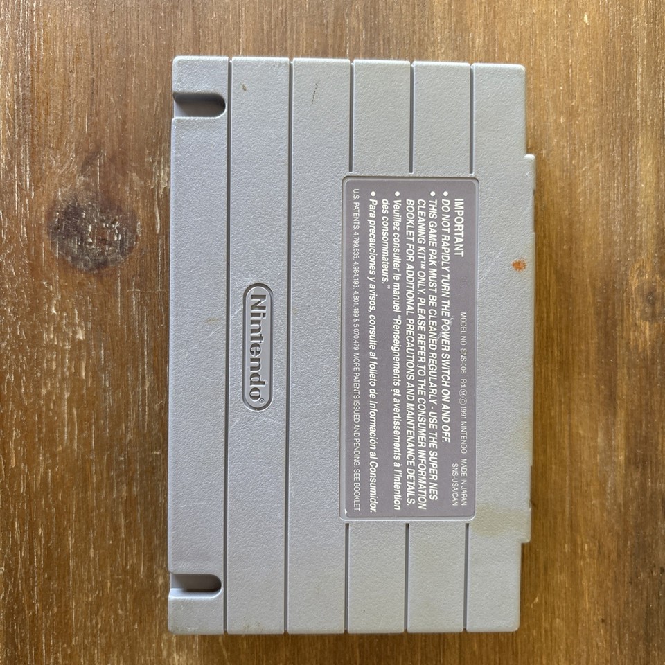 Super Nintendo SNES Magic Sword Authentic Game Cartridge Only, Pre ...