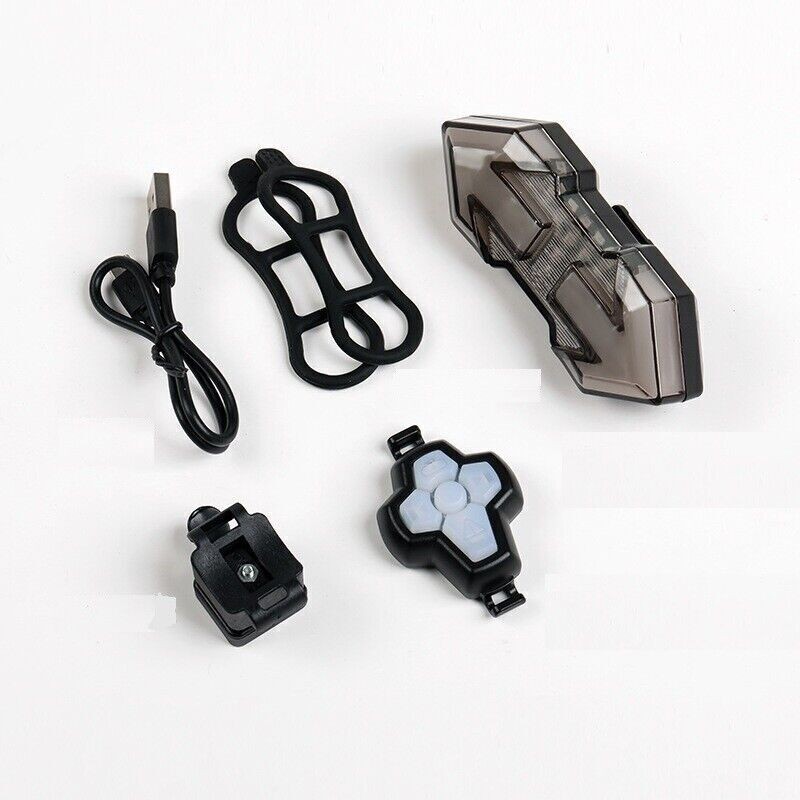Bike Turn Signals Bright Bike Tail Light with Turn Signal 120 Lumens ...